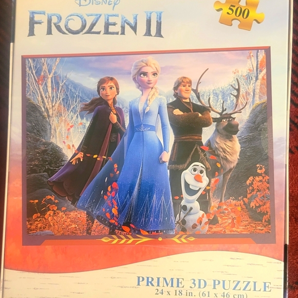 Disney | Games | Disney Frozen 2 Prime 3d Puzzle Nwt | Poshmark